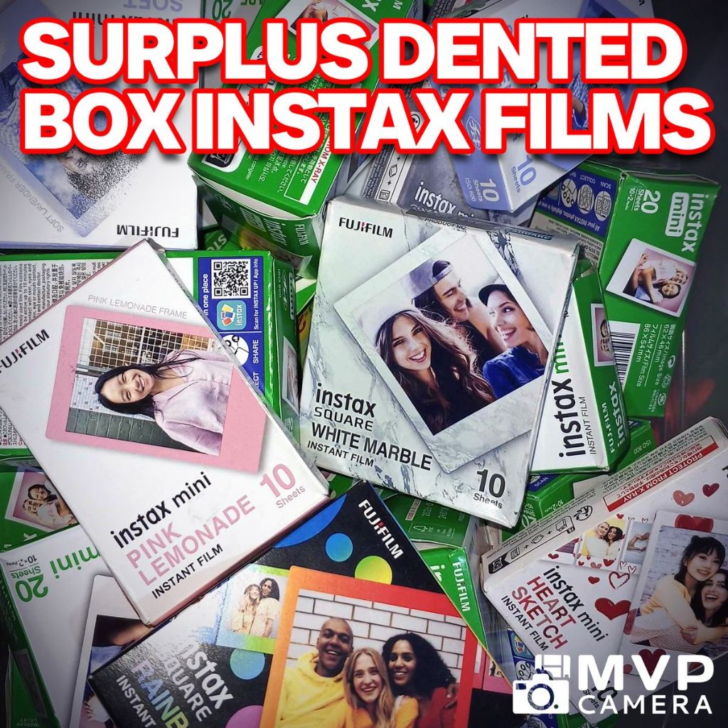 Fujifilm Fuji Instax Mini Square Wide Film DENTED BOX item MVP CAMERA ...
