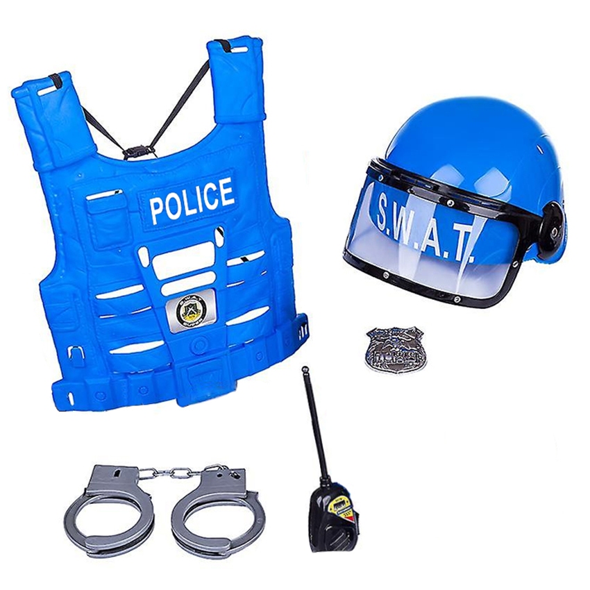 Swat Team Justice Action Police Play Set Action Figure Military Set ...