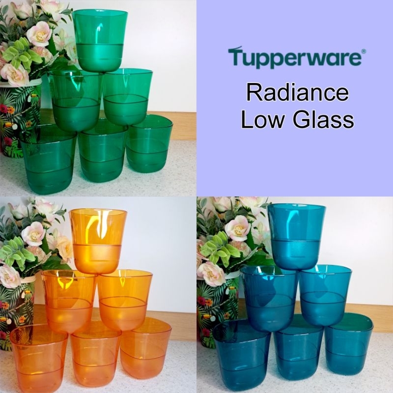 Tupperware Radiance Low Glass | Shopee Philippines