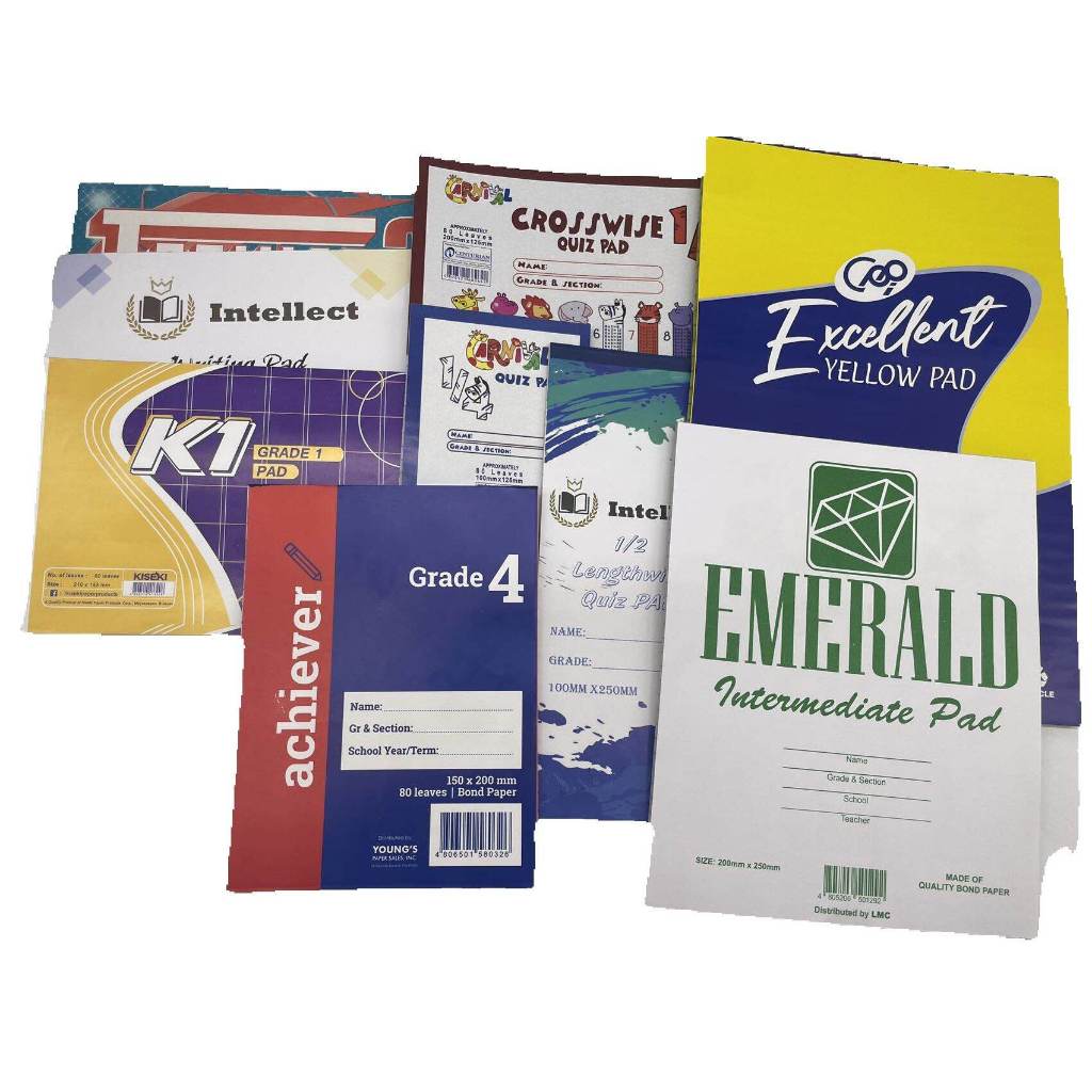 1PAD - Intermediate Pad paper All level / Grade one to Four level ...