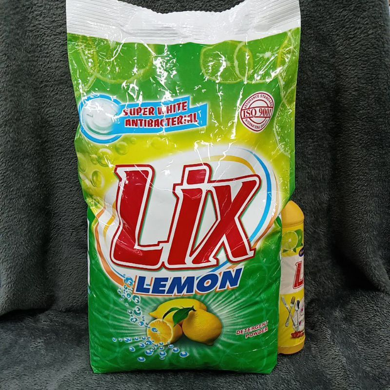LIX POWDER SUPER WHITE ANTIBACTERIAL DETERGENT POWER 5kg free ...