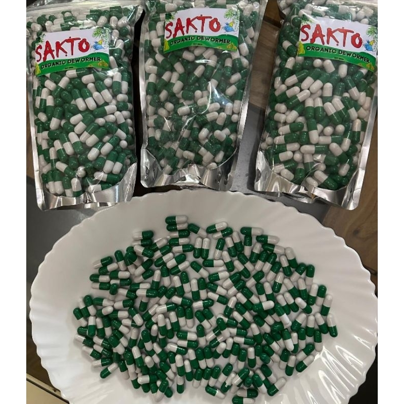 SAKTO ORGANIC DEWORMER FOR GAMEFOWL SMALL CAPSULE | Shopee Philippines