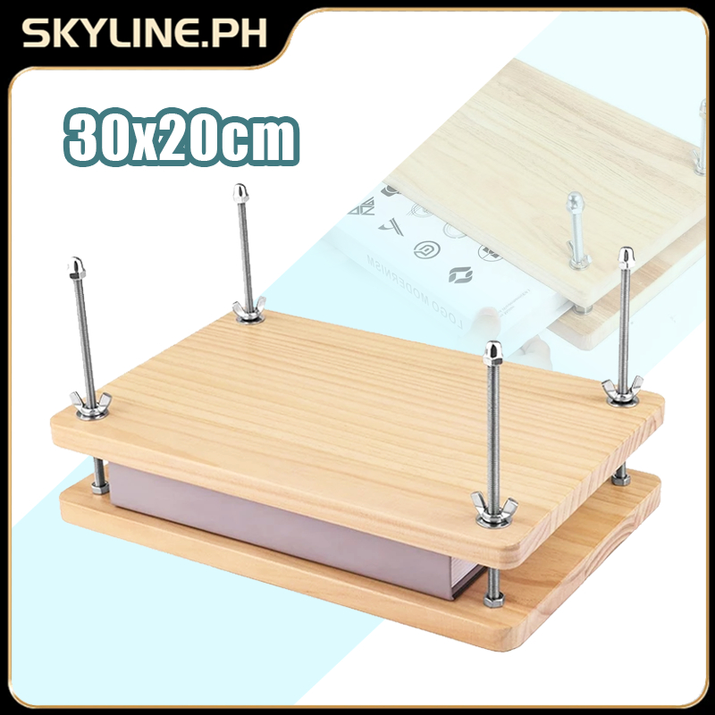 30*20cm Book Press Notepad Tracing Pad Wooden Handmade Binding Press ...