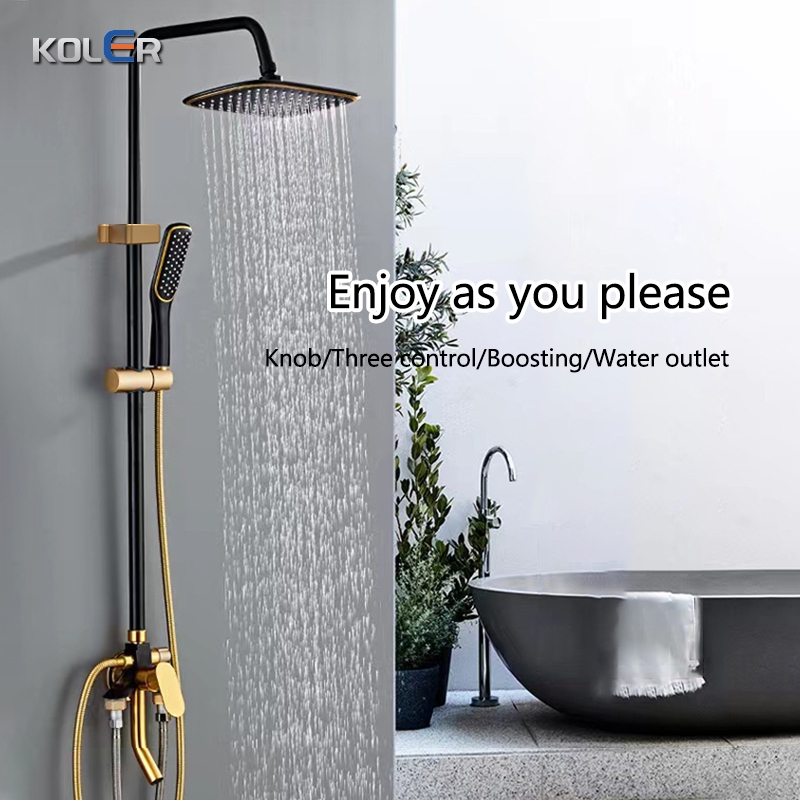 KOLER 3 in1Hot & cold Shower Set for Bathroom shower Set with Faucet ...