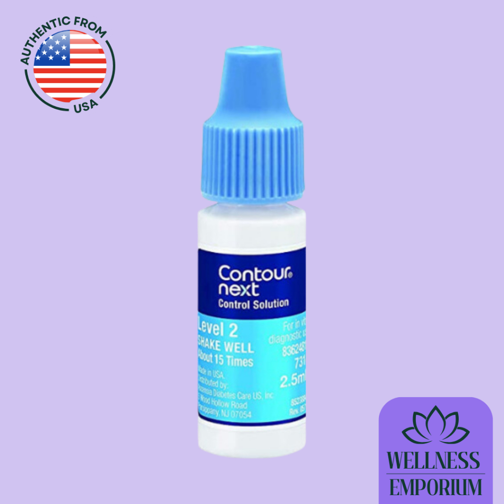 Contour Next Control Solution for Blood Glucose Monitoring Level 2, 1 ...