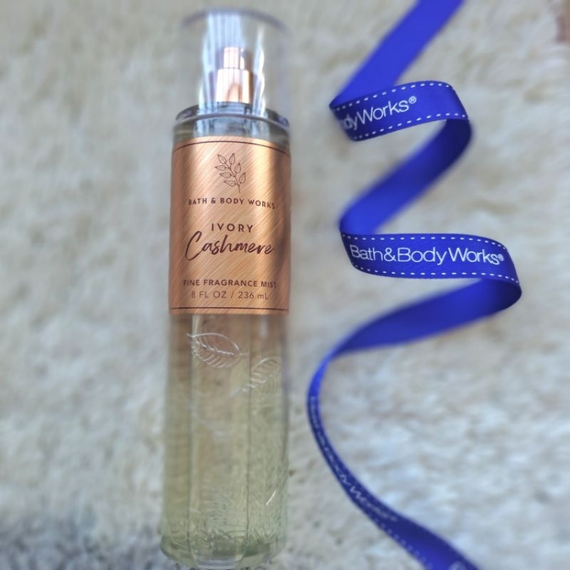Original Bath & Body Works USA Ivory Cashmere Fine Fragrance Mist ...