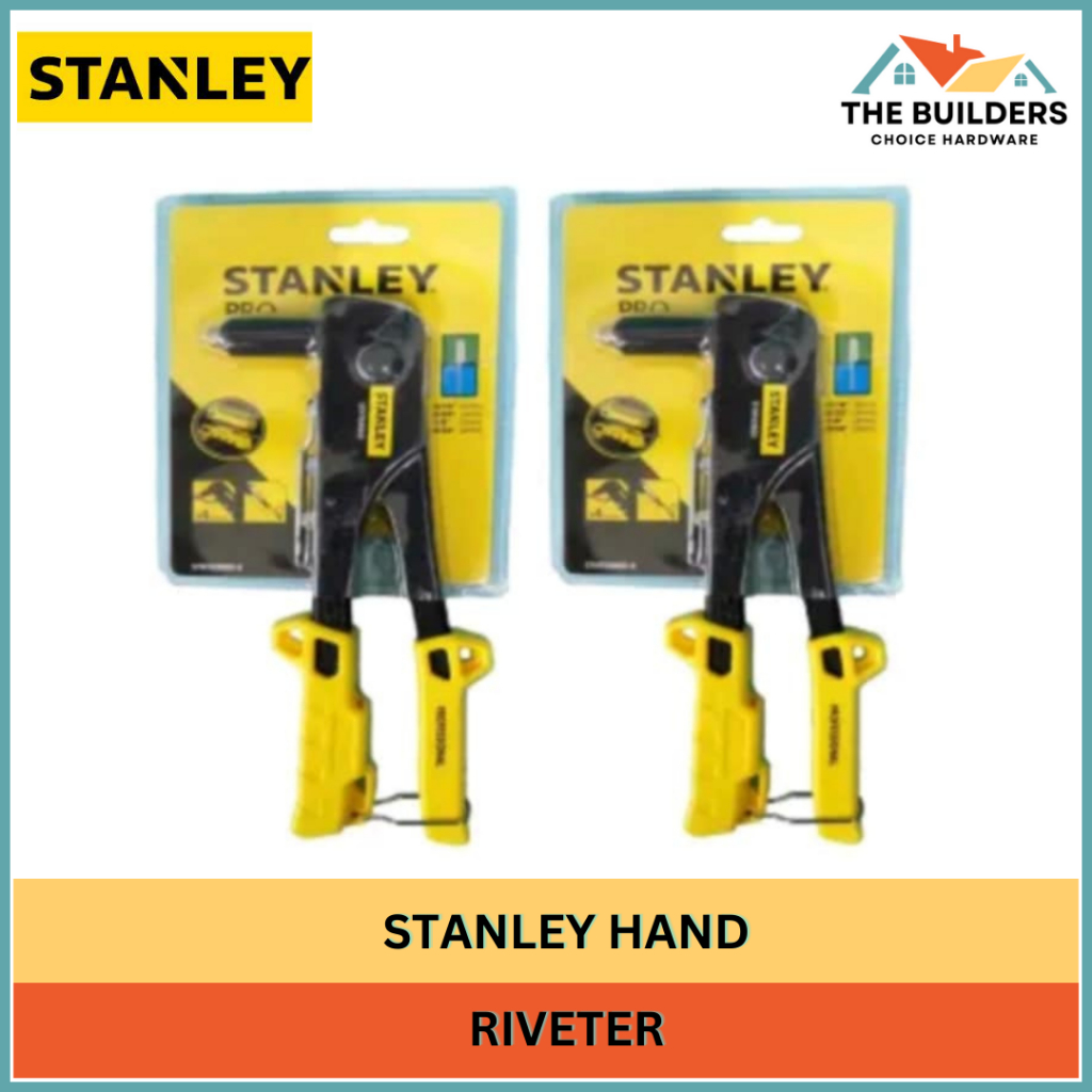 STANLEY HAND RIVETER HEAVY DUTY AND LIGHT DUTY ORIGINAL | Shopee ...