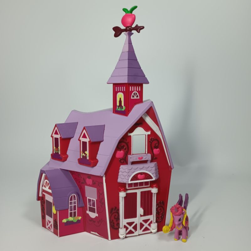 Preloved My Little Pony Sweet Apple Acres Barn Playset | Shopee Philippines