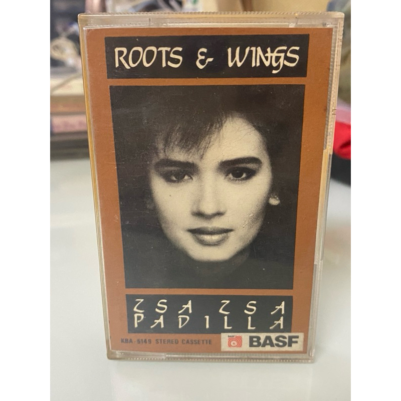 Zsa Zsa Padilla - Roots & Wings - OPM ORIGINAL Philippines Ballad Pop Music Album Cassette Tape ...