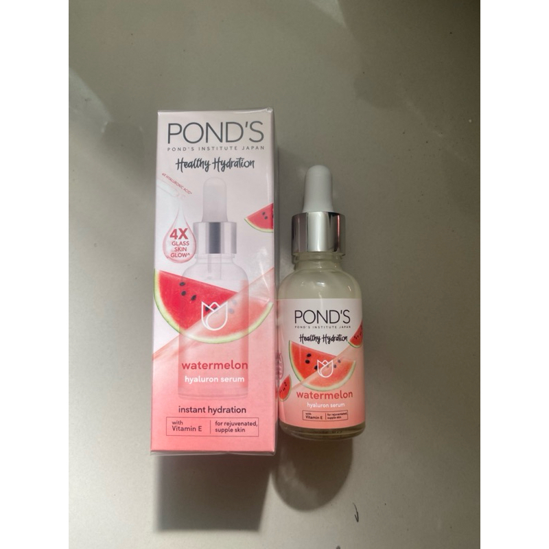 Ponds Healthy Hydration watermelon hyaluron serum instant hydration 30g ...