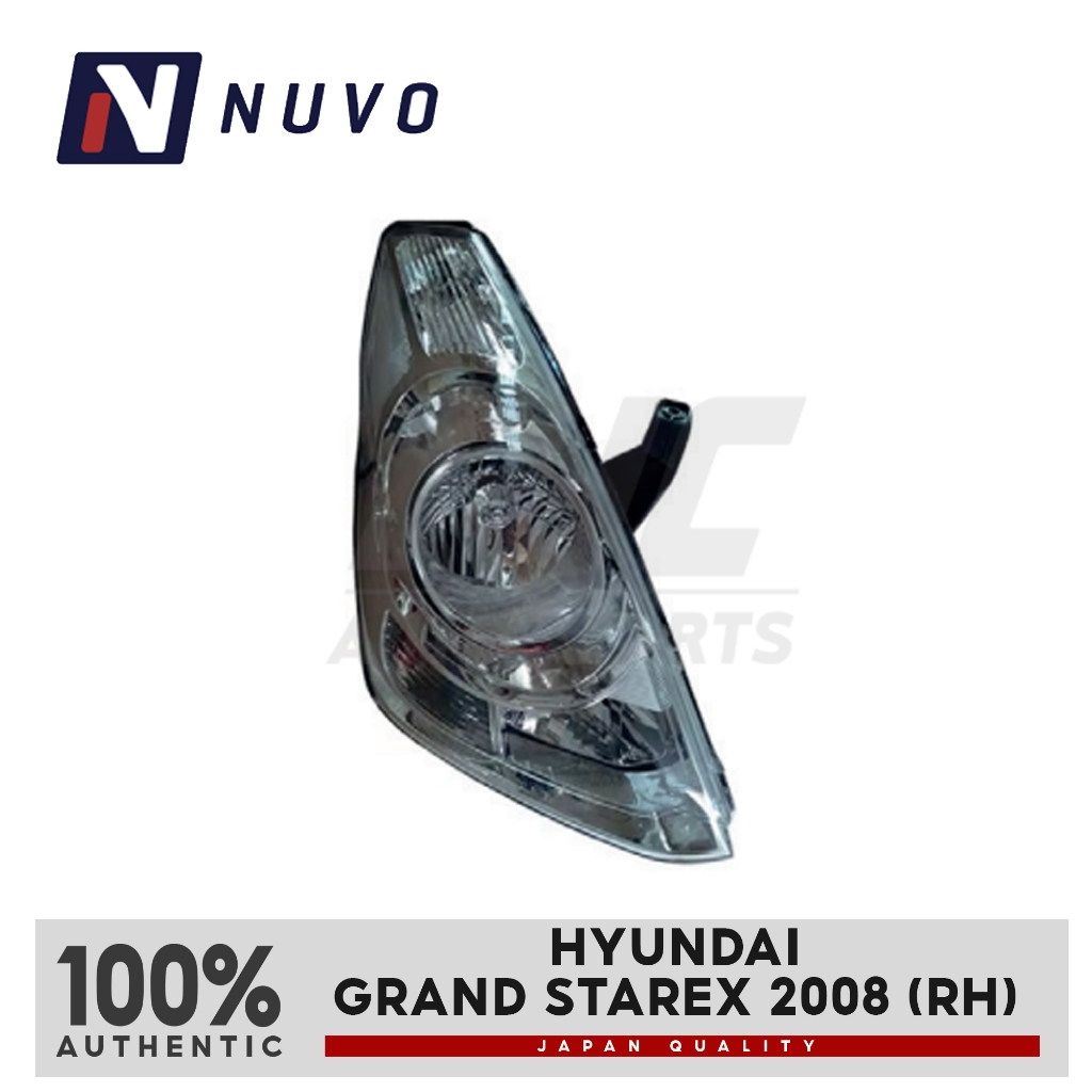 NUVO HEAD LAMP HYUNDAI GRAND STAREX 92101-4H000 RH 2008 221-1147 RH 1pc ...