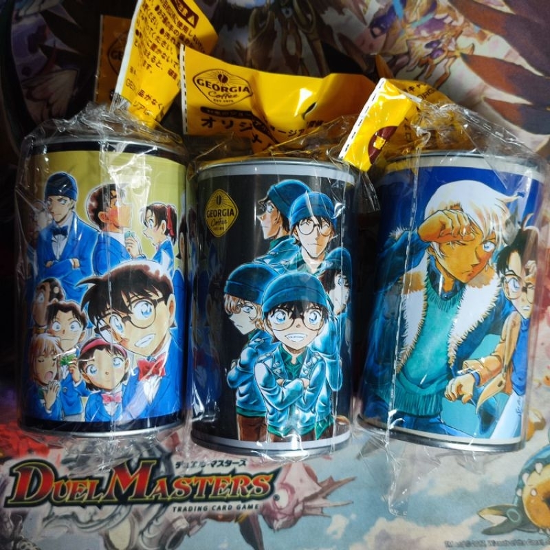 Detective Conan Original Can Case Set of 3 [Sealed] | Shopee Philippines