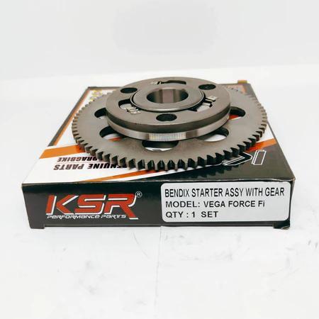 Bendix Starter Assembly with Gear for Vega Force Fi KSR Motorcycles ...
