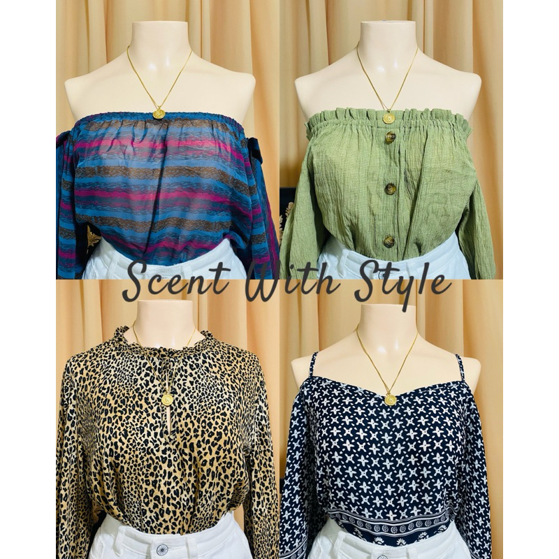 𝗕𝗥𝗔𝗡𝗗𝗘𝗗 𝗧𝗢𝗣𝗦 | 𝗔𝗻𝗶𝗸𝗮 𝗖𝗼𝗹𝗹𝗲𝗰𝘁𝗶𝗼𝗻 | Shopee Philippines