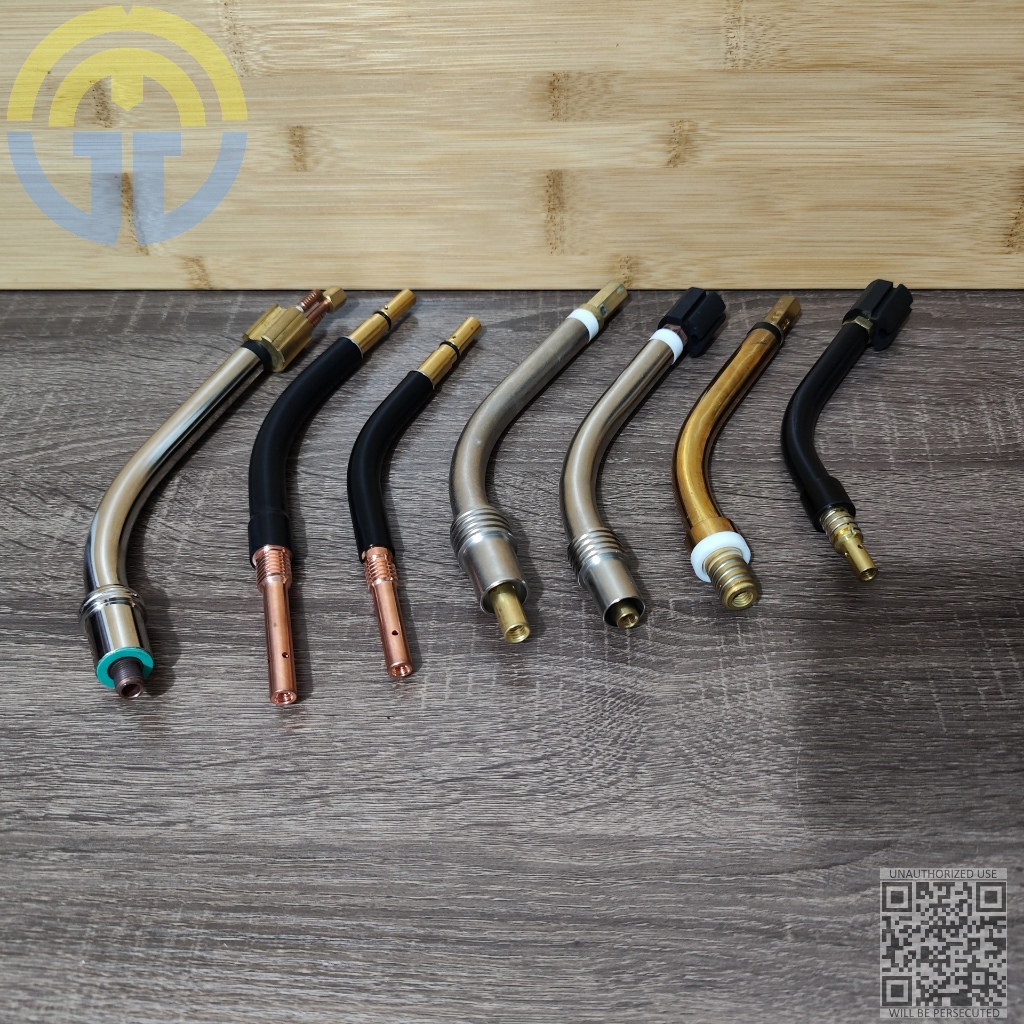 15AK 25AK 24KD 36KD P350 P500 501D MIG Welding Torch Swan Neck ...