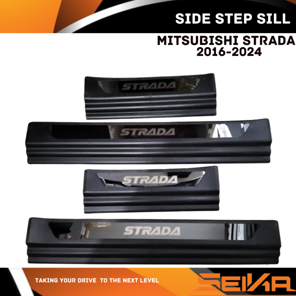 Mitsubishi Strada (2016-2024) Side Step Sill | Shopee Philippines