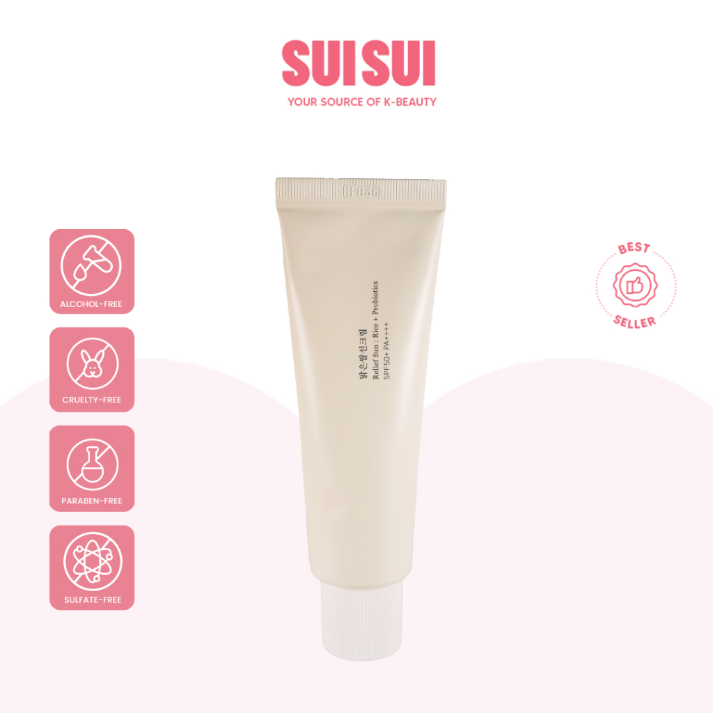 Relief Sun: Rice + Probiotics SPF50+ PA++++ 50ml [Sunscreen | Sunblock ...