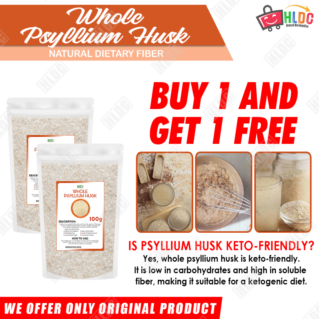 BUY 1 TAKE 1 WHOLE PSYLLIUM — Psyllium Husk, Organic, Soluble Fiber ...