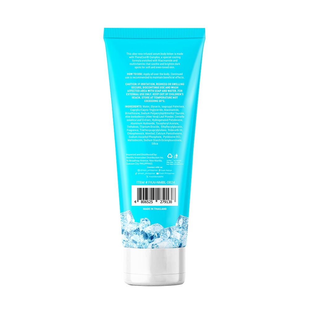 FRESH Skinlab K-Aloe Ice Niacinamide Multivitamin Serum Body Lotion ...
