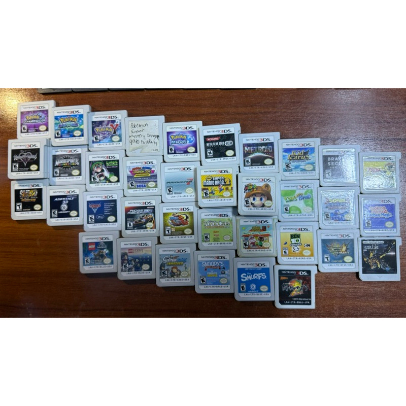 Pre-Owned Nintendo 3DS Game Cartridges List (ALL CART ONLY) Original ...