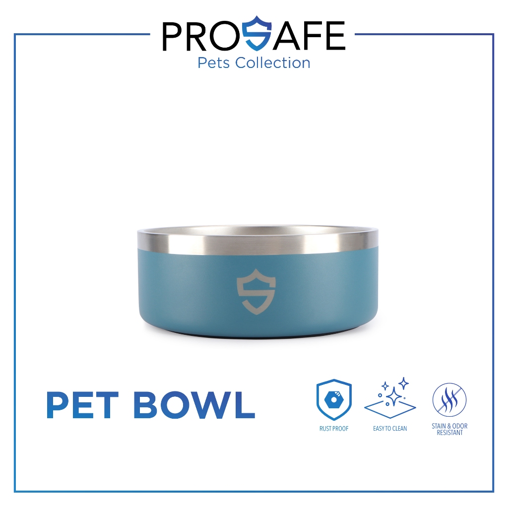 ProSafe Pet Bowl 32oz (with Customized Laser Engraving Option/Stainless ...