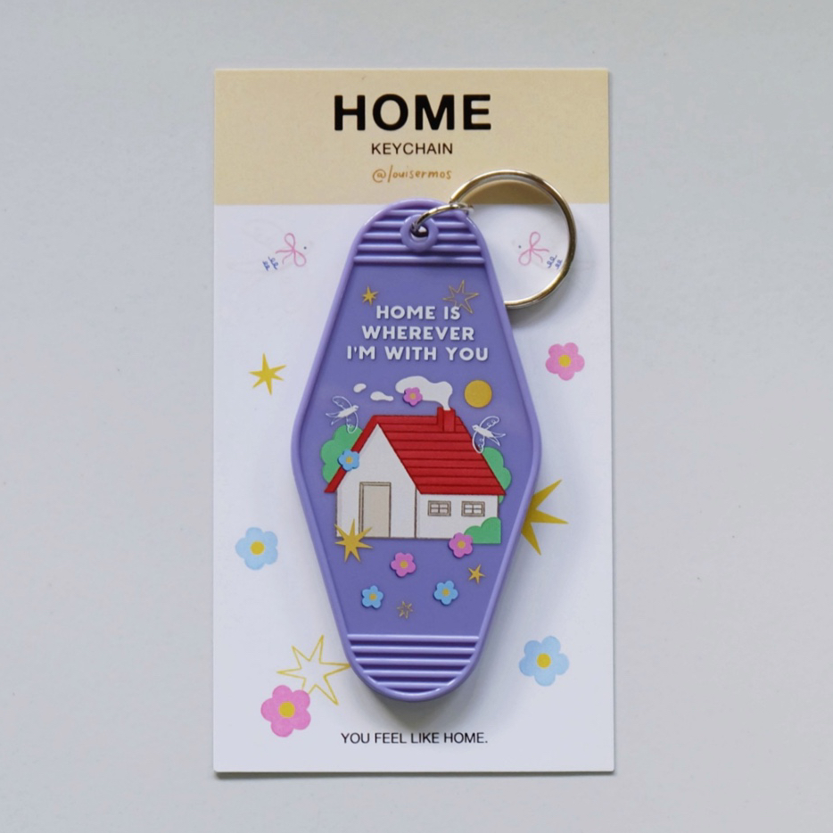 Home Keychain Keytag | Louise Ramos | Shopee Philippines