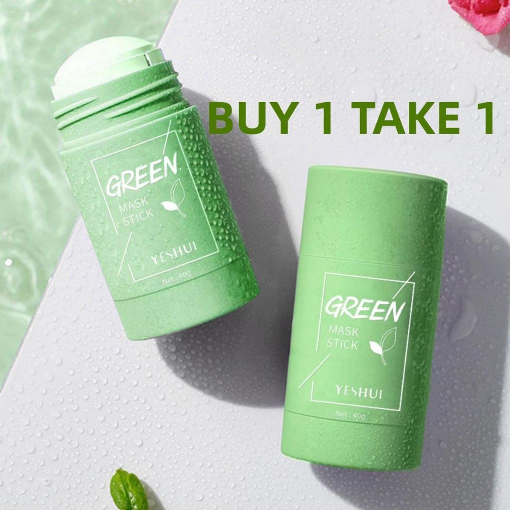 Green Tea Cleansing Solid Mask Acne Cleansing Beauty Skin Green Tea ...