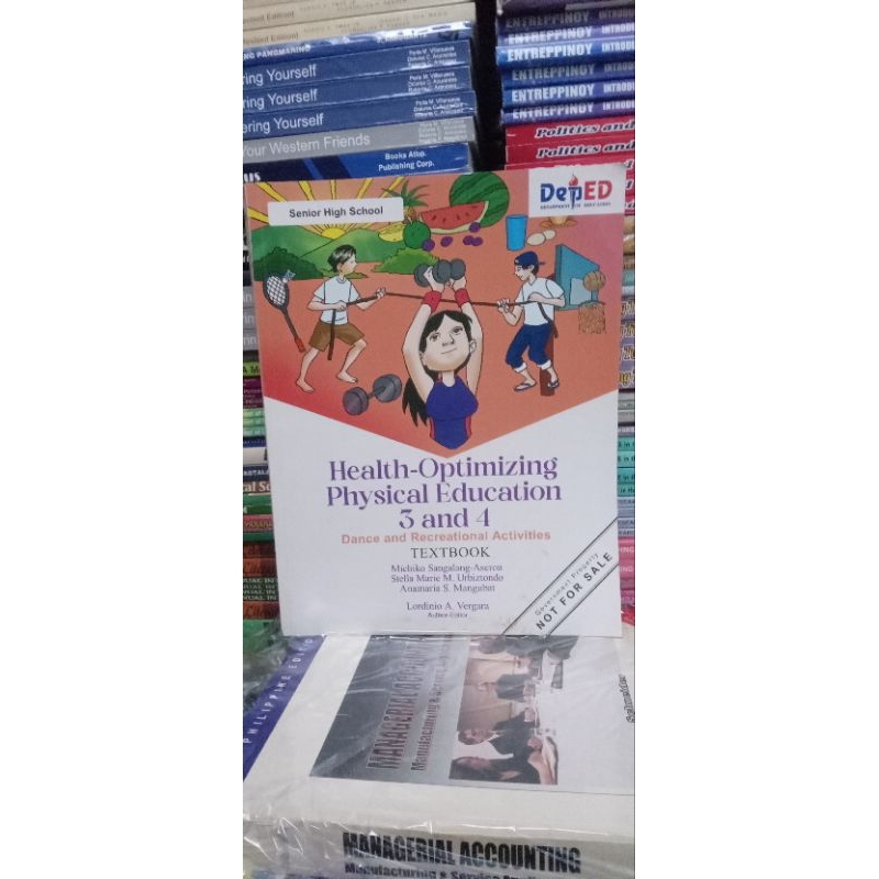 HEALTH OPTIMIZING PHYSICAL EDUCATION 3 AND 4( NEW) senior high school ...