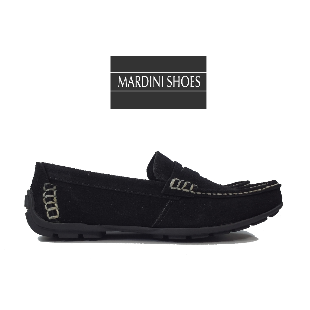 MARDINI SHOES MARIKINA - MEN'S DRIVING SHOES - JUAN BLACK SUEDE ...