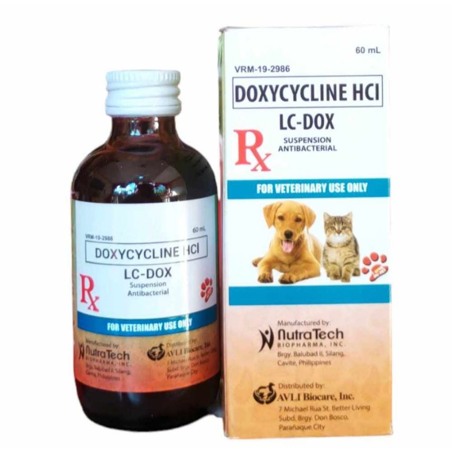LC Dox Suspension 120mL & 60mL: Doxycycline | Shopee Philippines