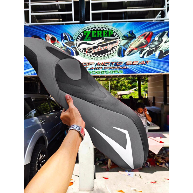 MOTORCYCLESEATCOVERHonda/Susuki/Mio/Nmax | Shopee Philippines