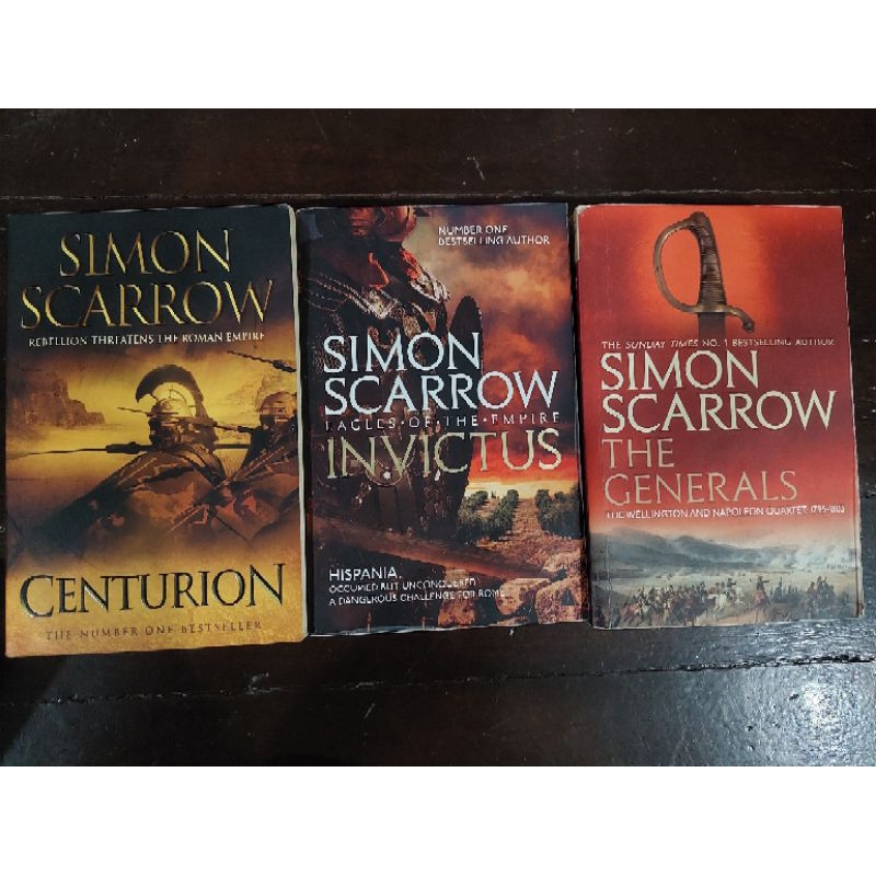 Simon Scarrow (War Story / Historical Novel) secondhand books | Shopee ...