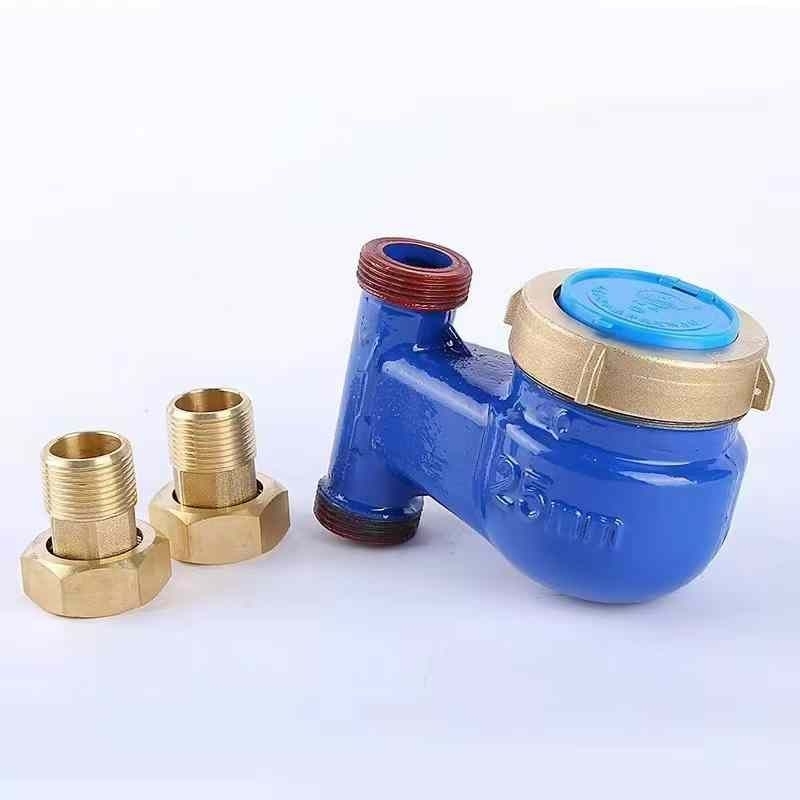 Vorsc Brand 1/2 Vertical Water Meter Submeter Calibrated Iron Type ...