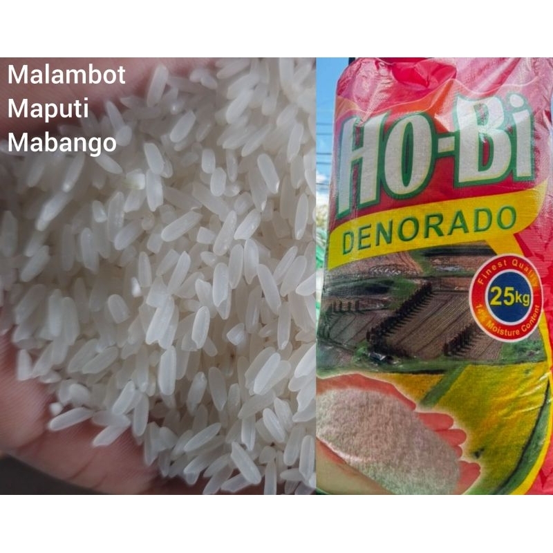 HOBI DENORADO RED LOCAL RICE 25kg | Shopee Philippines