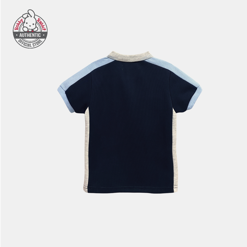 Robby Rabbit Boy The Champions Polo Shirt (Navy Blue) | Shopee Philippines