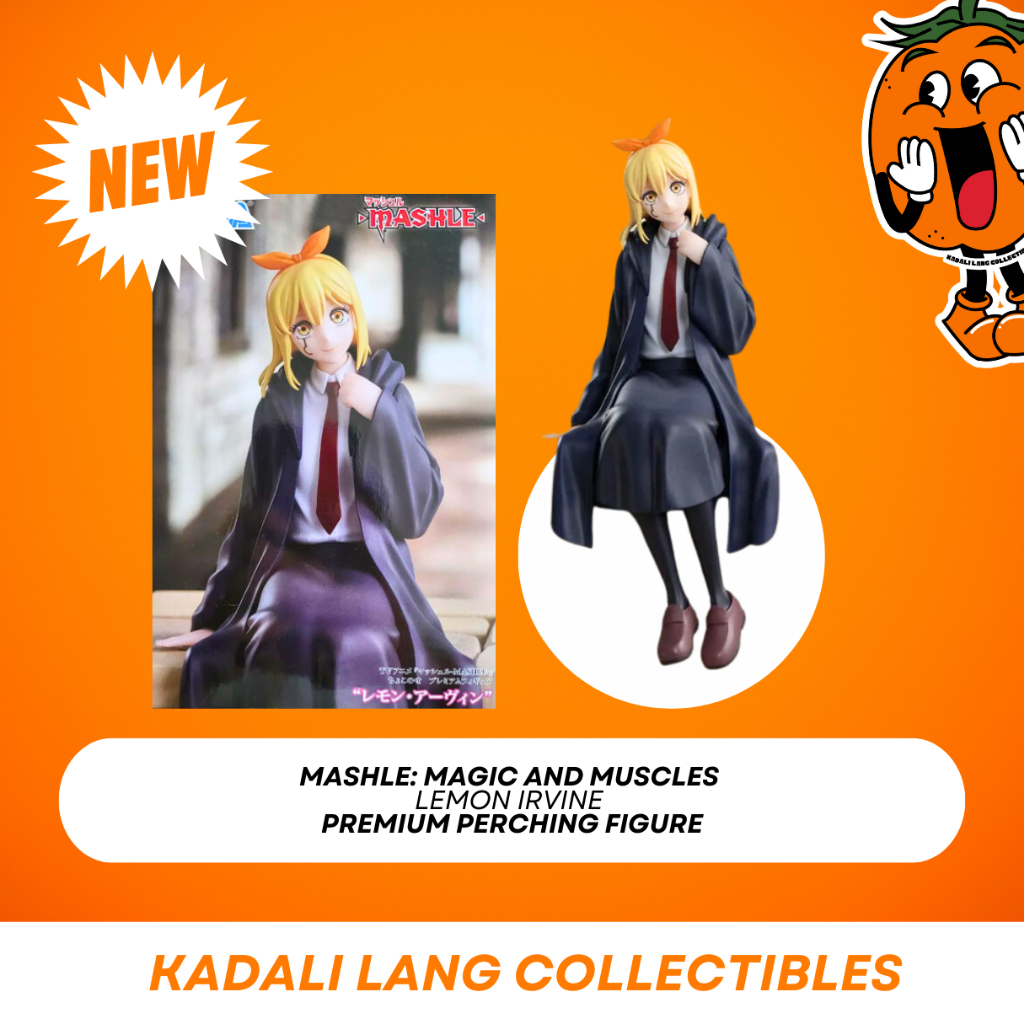 AUTHENTIC Mashle: Magic and Muscles Lemon Irvine Premium Perching ...