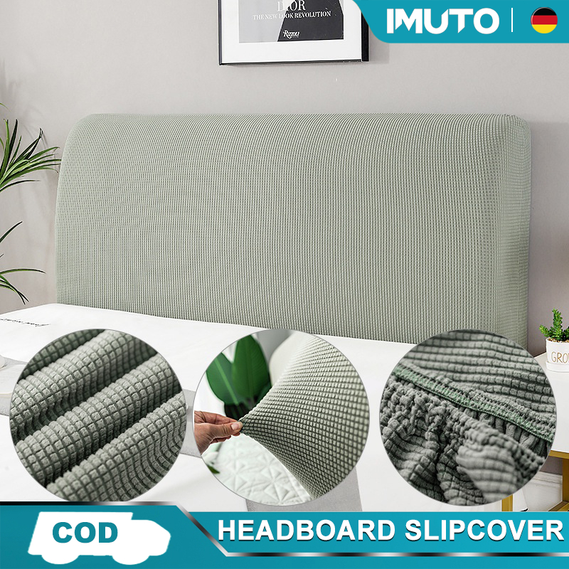 IMUTO Elastic Bedhead Cover All-inclusive Bed Header Cover Removable ...