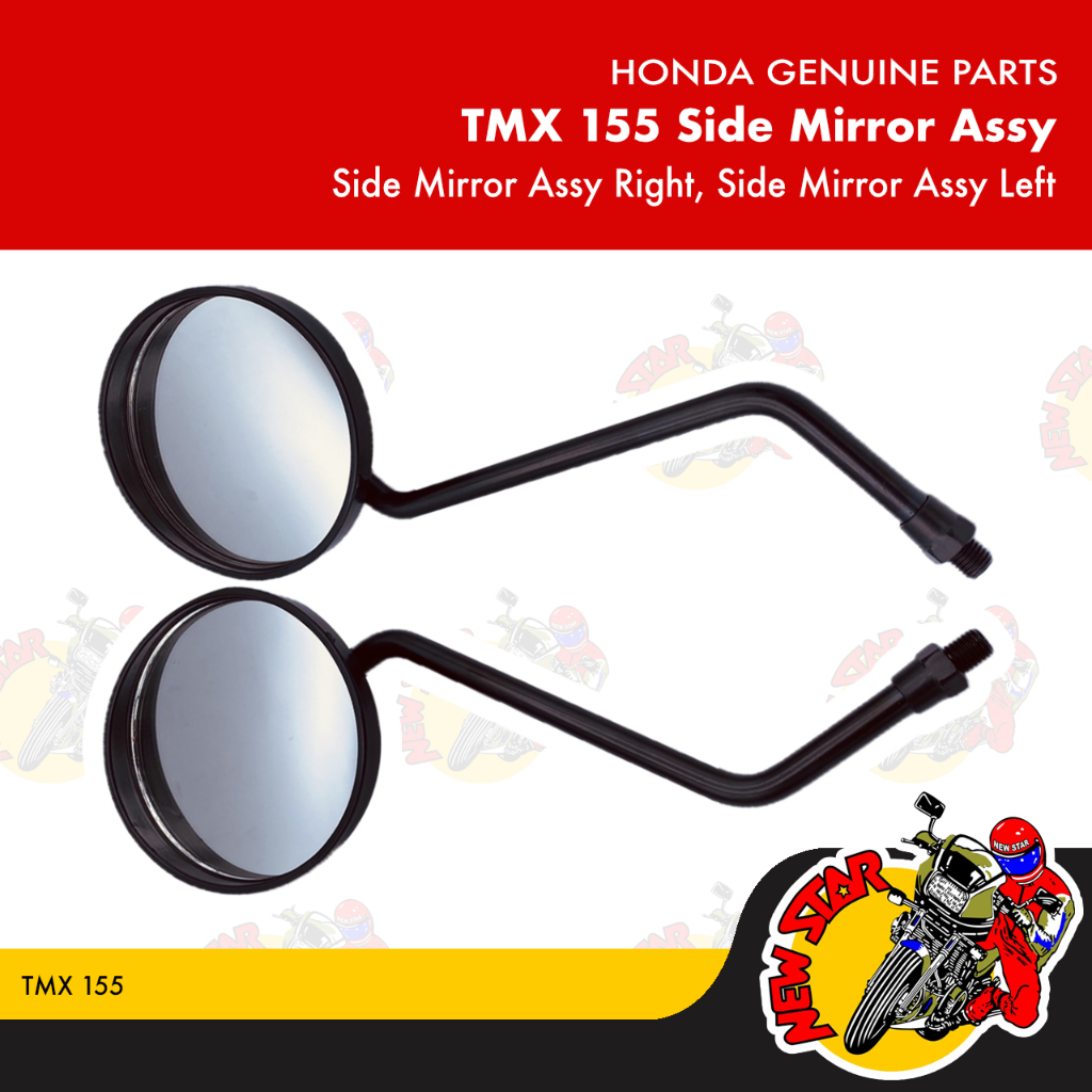 TMX 155 Side Mirror Assy | Genuine Honda parts | Shopee Philippines