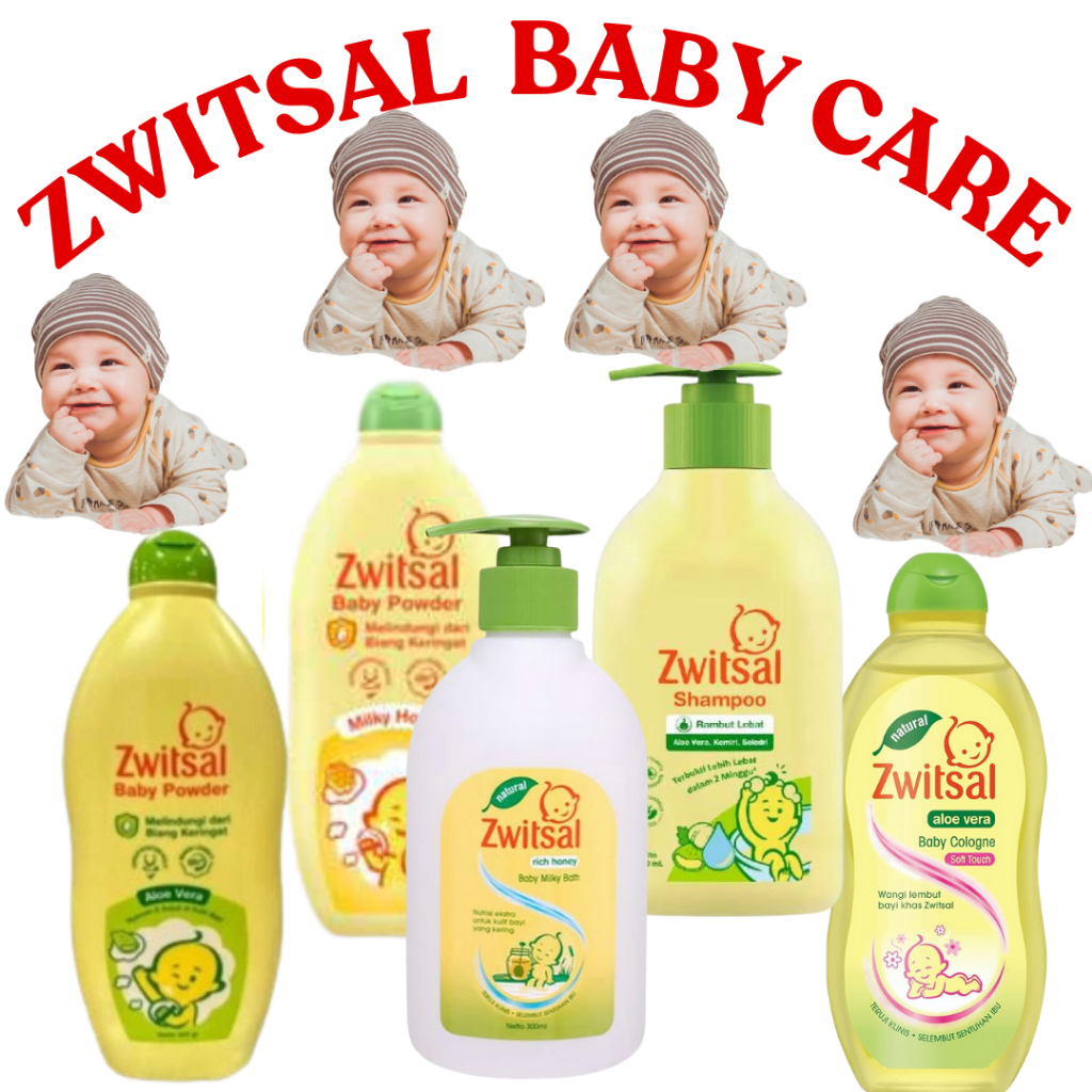 Zwitsal Natural Aloe Vera Baby Cologne Baby Bath Baby Powder Baby ...