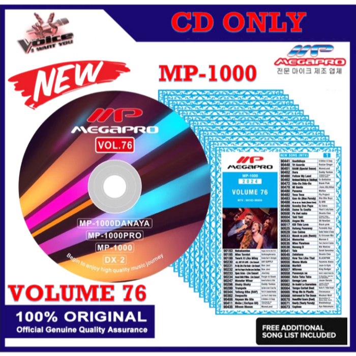 Megapro MP-1000DANAYA / MP-1000PRO / MP-1000 / DX-2 New Updated Volume ...