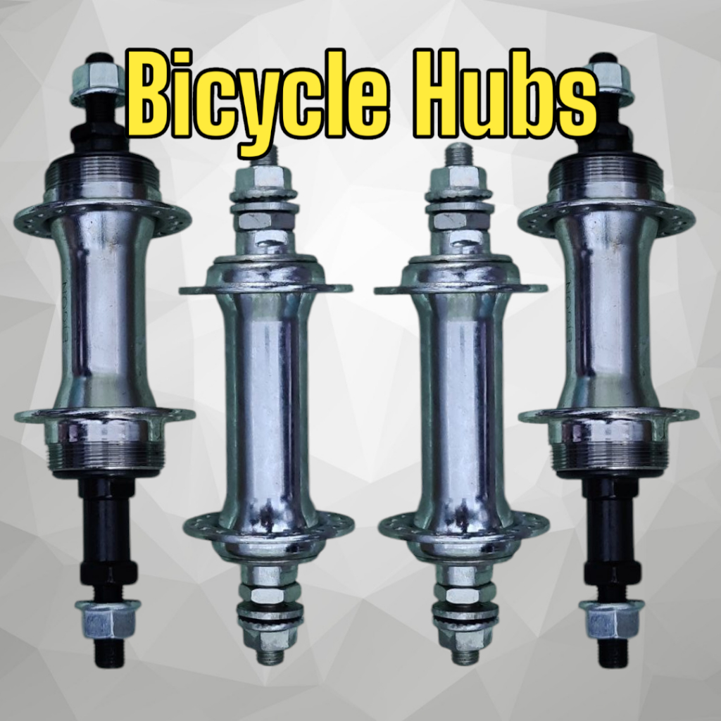 Bike Front and Rear Hub Steel 14g for BMX Japan Lady Mountain Bike Hubs ...