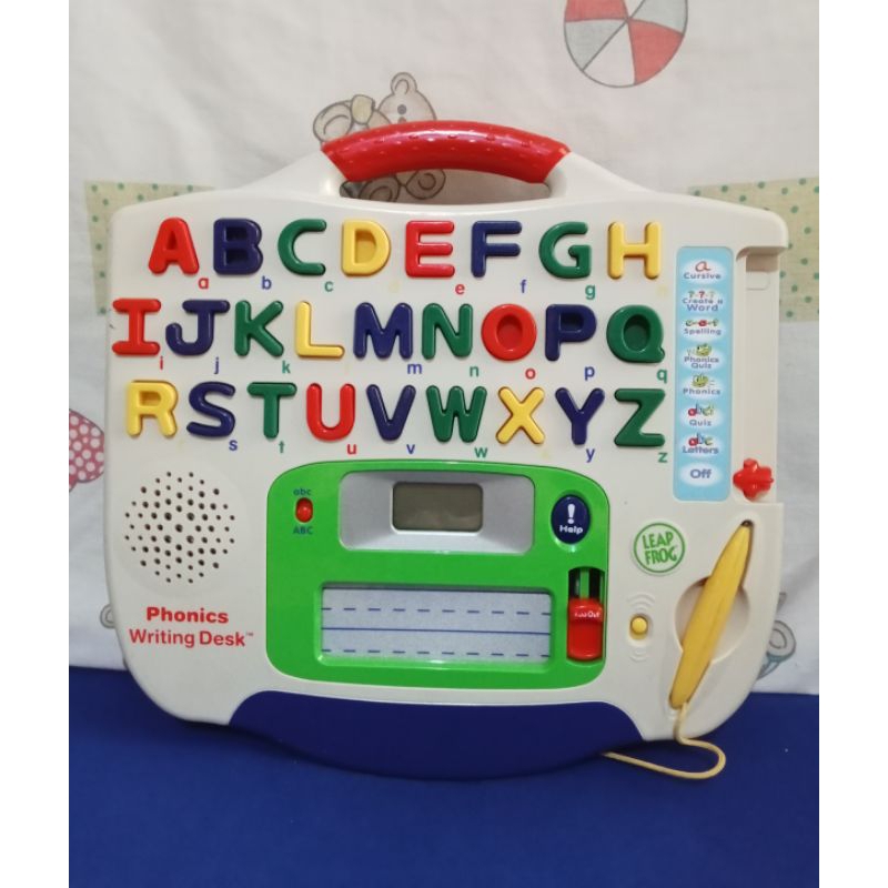 LEAPFROG PHONICS WRITING DESK ALPHABET | Shopee Philippines