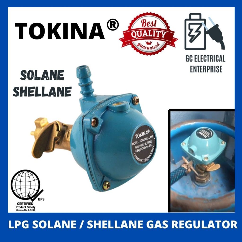 Tokina LPG Regulator for Solane / Shellane De Salpak | Shopee Philippines