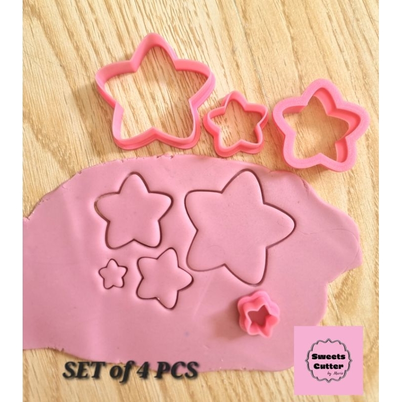 Chubby Star Fondant Cutter Clay Cutter Cookie Cutter | Shopee Philippines