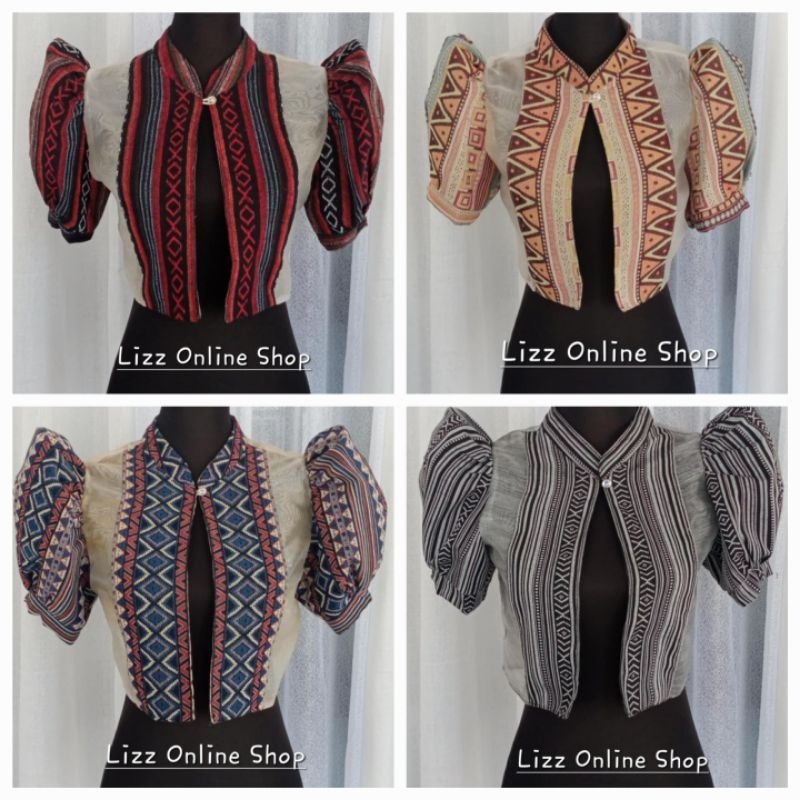 Ethnic Bolero Puff Sleeves | Shopee Philippines