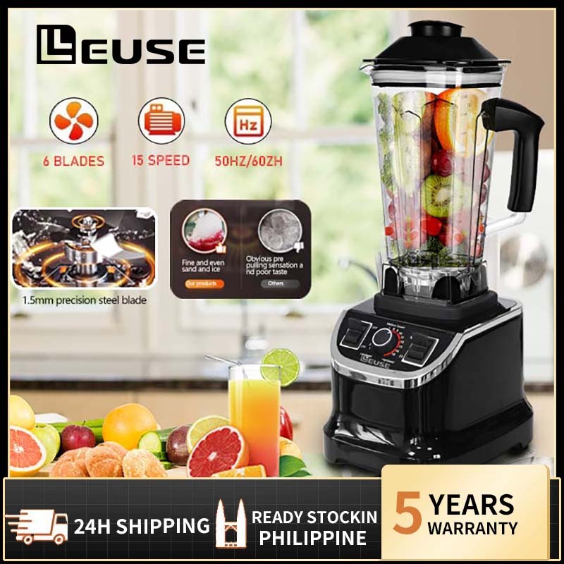【LEUSE】4-in-1 heavy-duty blender - juicer, ice crusher, soymilk maker ...