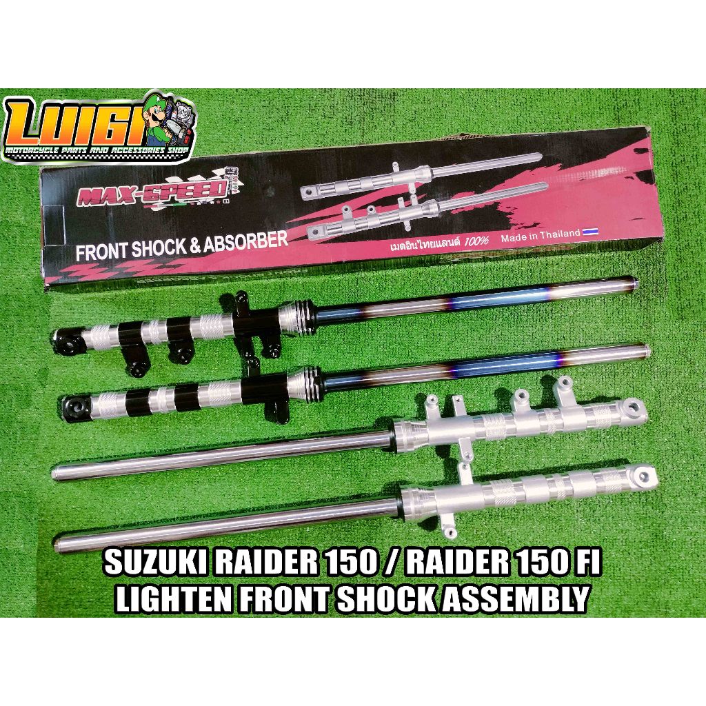 MAX-SPEED SUZUKI RAIDER 150 / RAIDER 150 FI FRONT SHOCK ABSORBER ...