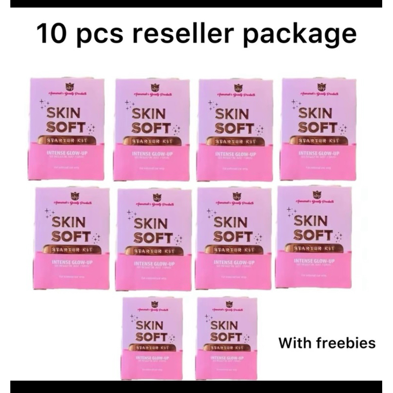 SKIN SOFT RESELLER PACKCAGES (10 set) | Shopee Philippines