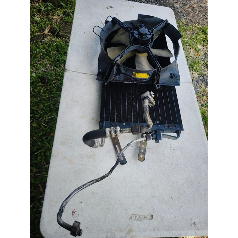 Honda Civic EG Long Condenser with Auxiliary Fan (2NDHAND) | Shopee ...