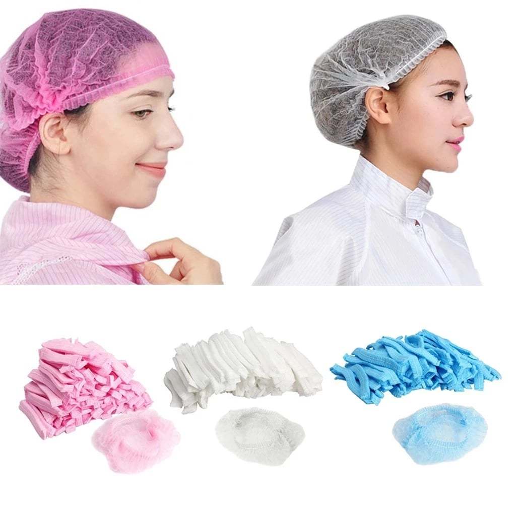 EVERYDAY BAKER - Disposable Hair Cover/ Mob Cap/ Hair Net - 100pcs ...
